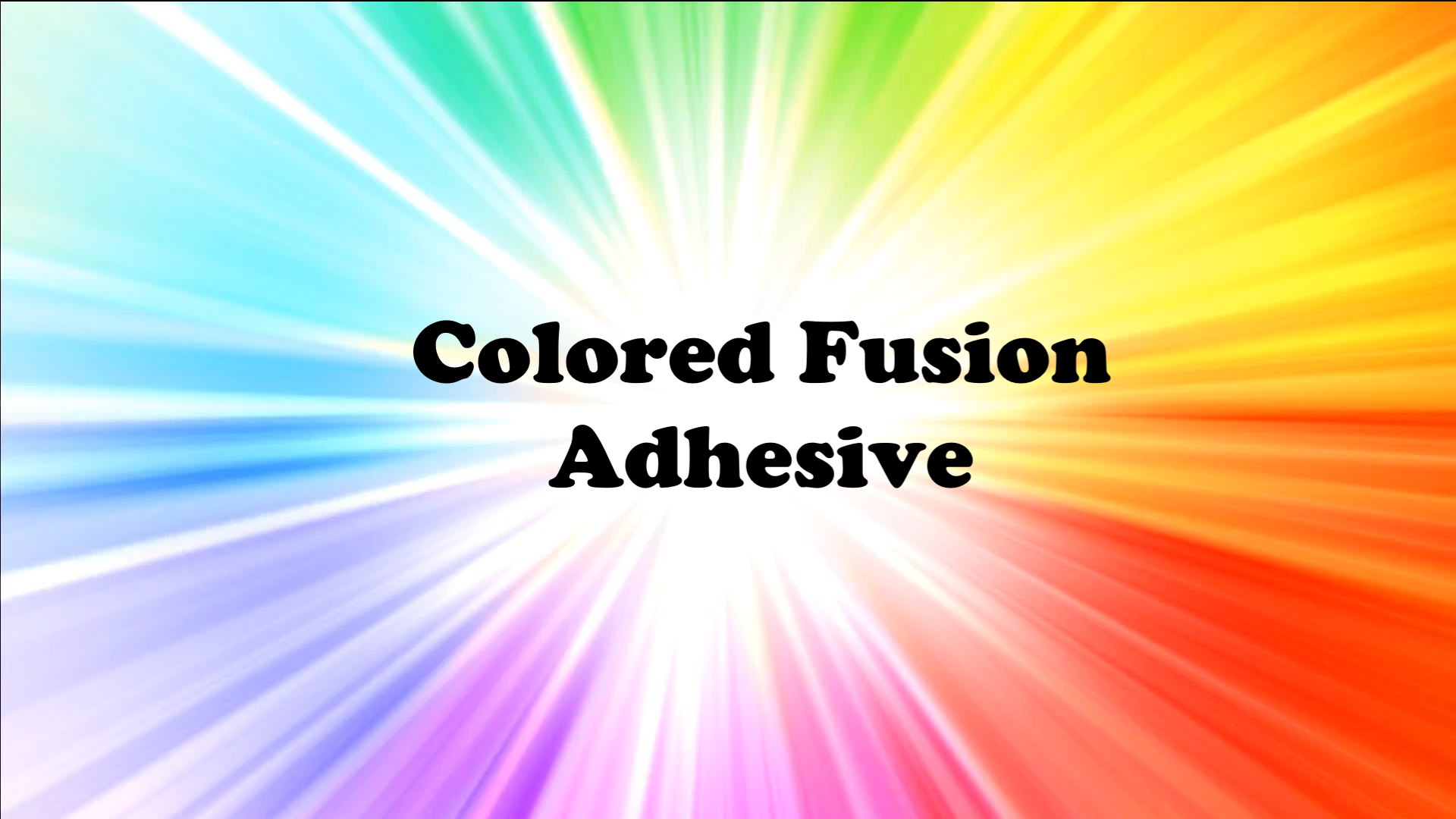 Colored Fusion Adhesive – Orange Crush Creations